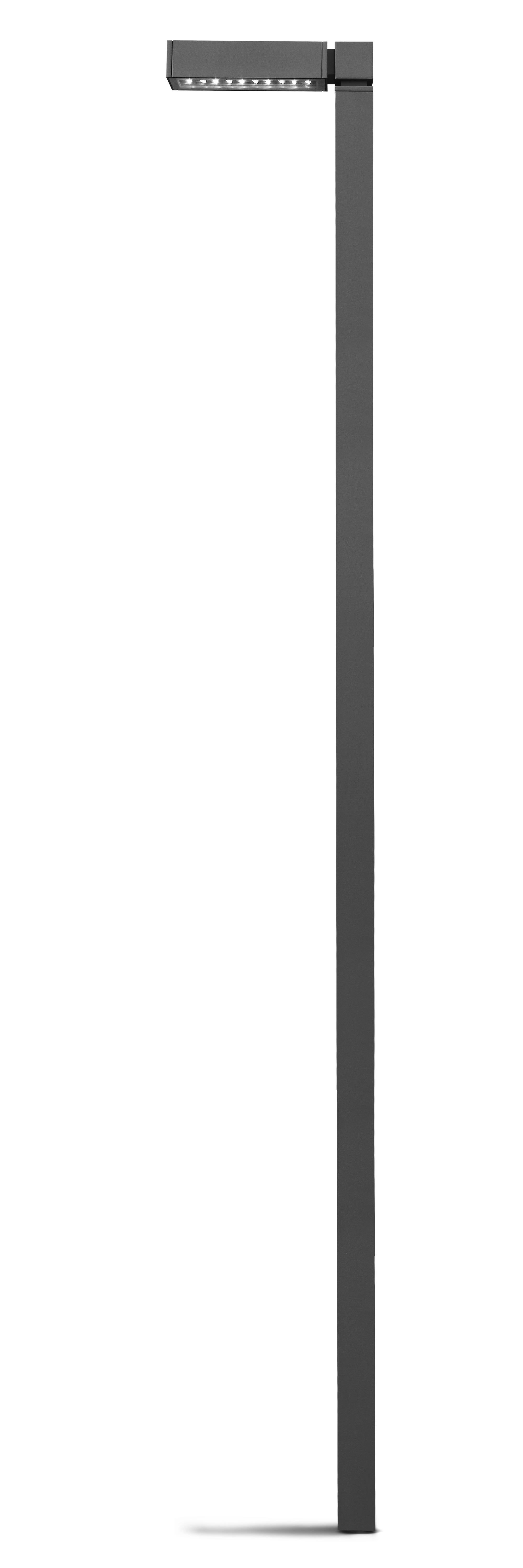 Code S.7103W SINGLE PARK RECTANGULAR POLE|Simes S.p.A.